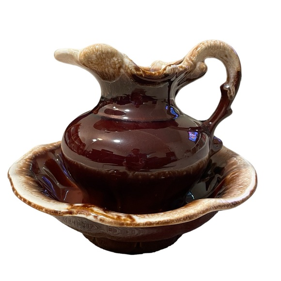 Mccoy | Art | Vintage Mccoy Bowl And Pitcher | Poshmark